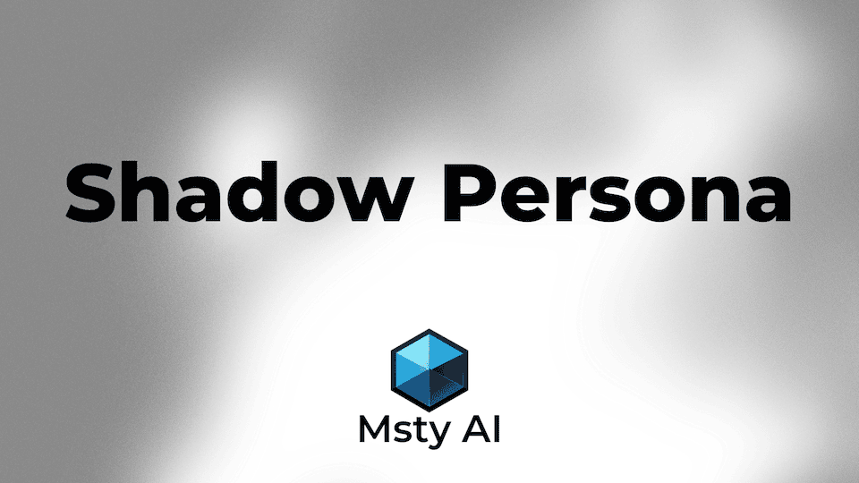 Introducing Shadow Persona - Msty Studio's AI Co-Pilot for Enhanced ...